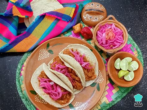 Tacos de cochinita pibil Receta CLÁSICA