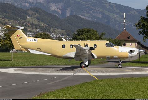 HB FSU Pilatus Flugzeugwerke Pilatus PC 12 NGX PC 12 47E Photo By