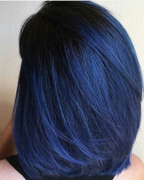 Cabelo preto azulado inspirações cuidados quem combina