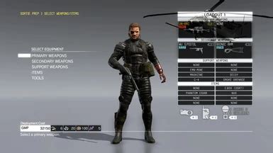 Dlc Retexture Naked Snake Sneaking Suit At Metal Gear Solid V The