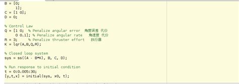 lqr control learning lqr control matlab official tutorial lqr controller status space