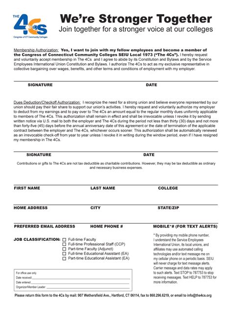 Fillable Online Seiu Forms Land Up Fax Email Print PdfFiller