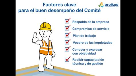 Comité de Seguridad y Salud en el Trabajo YouTube