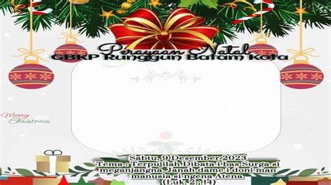 15 Link Twibbon Hari Natal 2023 Dan Tahun Baru 2024 Desain Bingkai