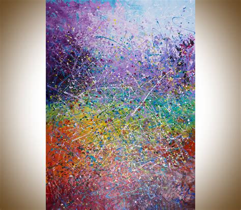 Acrylic Painting Art Collectibles Matted Art Original Abstract