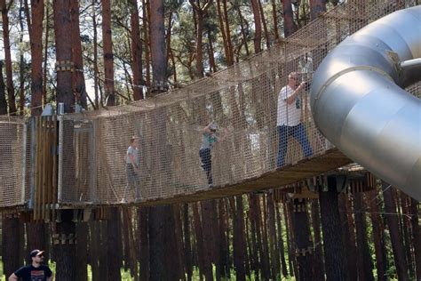 Park linowy atrakcja dla dzieci i dorosłych Który jest największy w