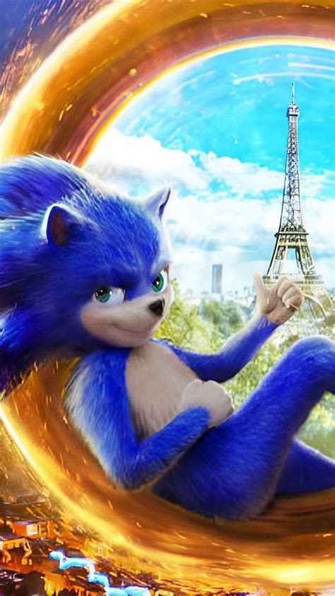 Sonic Movie Sonic Sleeping On The Golden Ring Sonic Sleeping