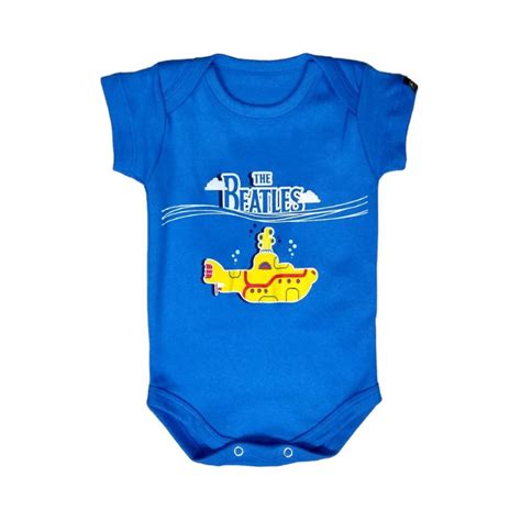 Body Infantil Beatles Yellow Submarine Back In Black