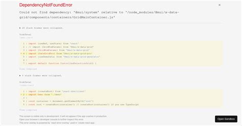 MUI DataGrid Row Selection Codesandbox