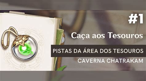 Genshin Impact Evento Caça aos Tesouros Pistas da Área dos Tesouros
