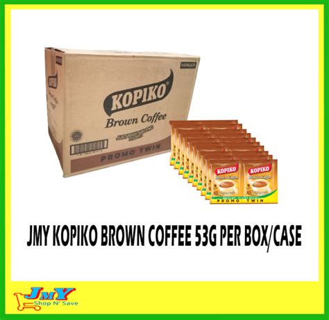 Jmy Kopiko Brown Coffee Twin Pack G X Pcs Per Box Case Lazada Ph