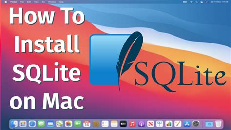 How To Install Sqlite On Mac Youtube