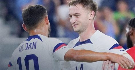 Gold Cup San Cristóbal y Nieves vs Estados Unidos Goleada de