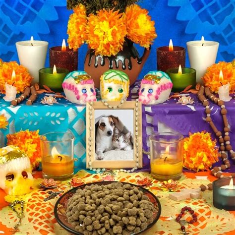 Cuándo se pone la ofrenda de muertos para las mascotas fallecidas
