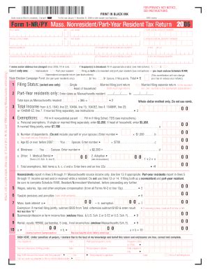Form 1 Nr Py 2018 Fill Online Printable Fillable Blank PdfFiller