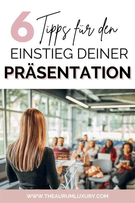 Tipps F R Einen Erfolgreichen Einstieg In Deine Pr Sentation The