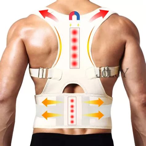 Chaleco Corrector De Postura Con Imanes Para Hombre Y Mujer Meses Sin