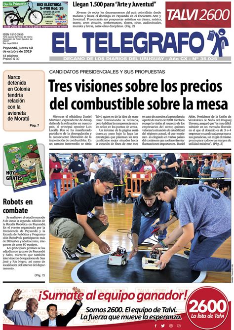 Edición 10 10 19 Diario El Telégrafo