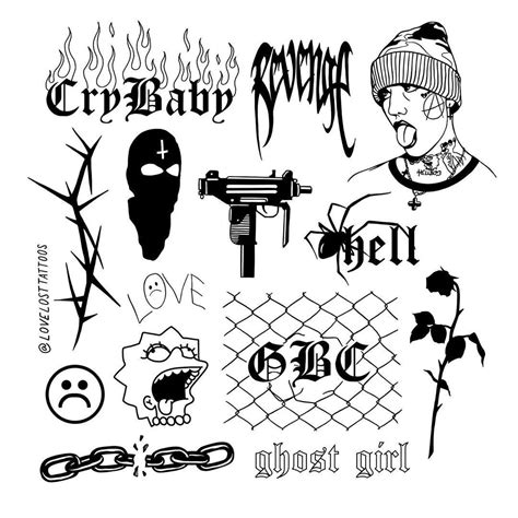 Lil Peep Coloring Pages Printable