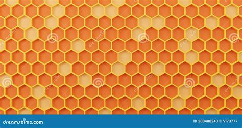 Cartoon Bee In Honeycomb CartoonDealer 13175739