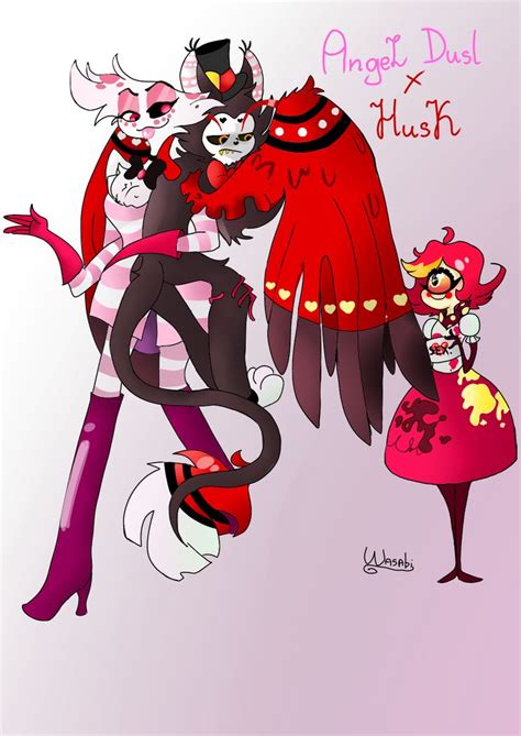 Hazbin Hotel Angel Dust X Husk Hotel Art Hazbin Hotel Angel Dust Angel Dust