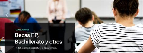 SE ABRE EL PLAZO PARA SOLICITAR BECAS Y AYUDAS PARA EL CURSO 2024 2025