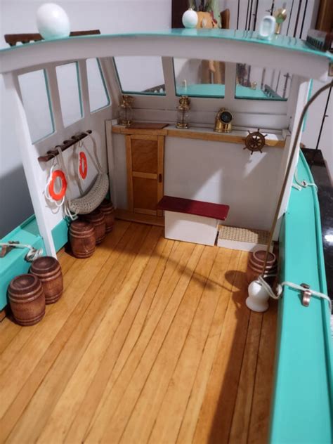 Maine Lobster Boat Model Kit Canoemodelkits