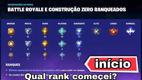 Série Ranqueada Fortnite O início 140 de ping qual foi a minha