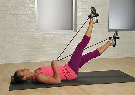 Bande Elastique De Fitness Exercices Avec Elastiband Exercice