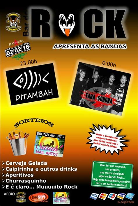 RoraimaRockN Roll BAR DO ROCK DITAMBAH E TARA SONORA NESTA SEXTA