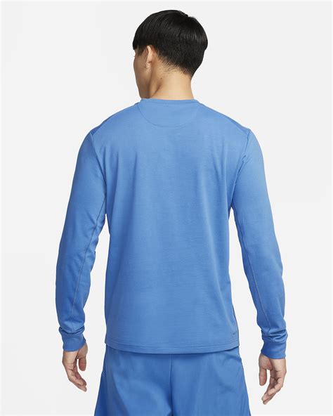 Nike Primary Mens Dri Fit Long Sleeve Versatile Top