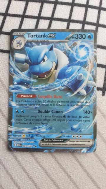 Carte Pok Mon Tortank Ex Mew Ecarlate Violet Pok Mon Fr