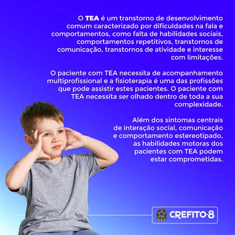 Transtorno Do Espectro Autista Tea Na Fisioterapia Neurofuncional