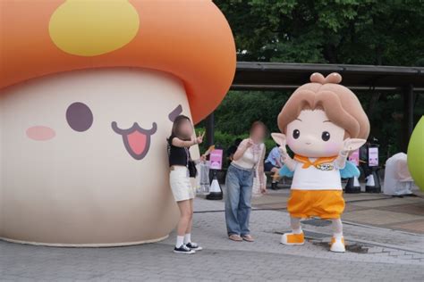 현장 넥슨 메이플스토리 뉴에이지 쇼케이스 현장 분위기 후끈 게임뷰