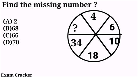 missing numbers reasoning tricks missing number in reasoning circle problem ssc shorts gk 2