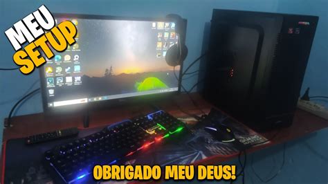 MOSTRANDO MEU SETUP GAMER YouTube