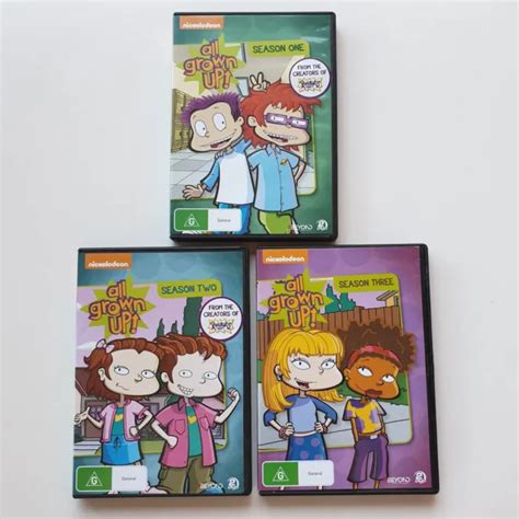 RUGRATS ALL Grown Up Season 1 2 3 DVD Collection 6 Disc NTSC