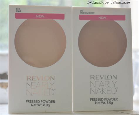 Revlon Nearly Naked Makeup Pressed Powder Review Swatches Demo New