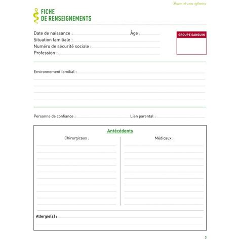 Merci La Norme Candidat Fiche Suivi Pansement Ide Des Loisirs