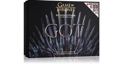 Makeup Revolution X Game Of Thrones Days Advent Calendar Kalendarz
