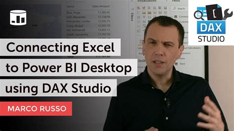Connecting Excel To Power BI Desktop Using DAX Studio YouTube