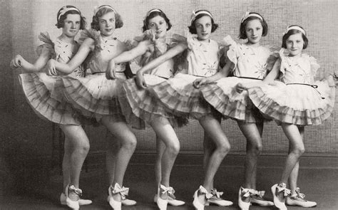 Vintage Group Photos Of Dancing Girls 1910s 1930s MONOVISIONS