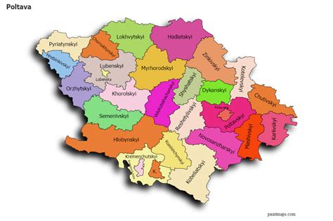 Mapas De Muestra Para Poltava