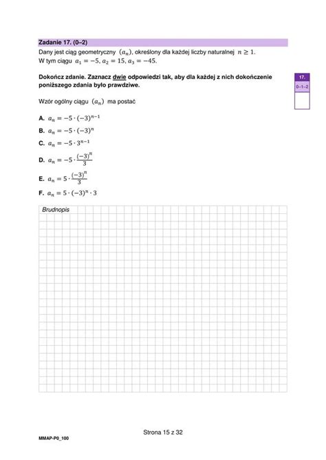 Matura Pr Bna Matematyka Zobacz Arkusz Cke Z Pr Bnej Matury Z