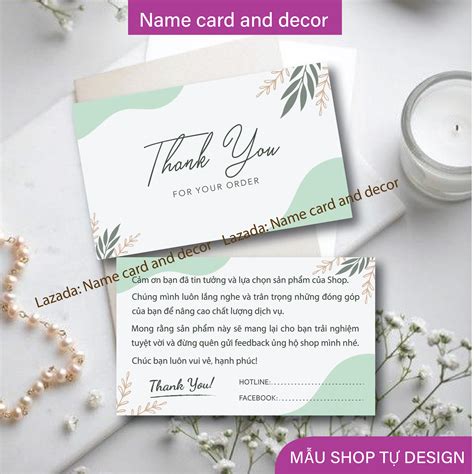 Top 10 thiệp cảm ơn của shop đẹp và ý nghĩa nhất cho khách hàng