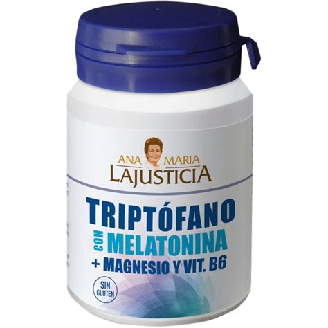 Ana Maria Lajusticia Tript Fano Con Melatonina Magnesio Y Vitamina B