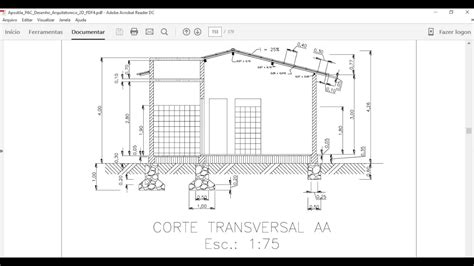 CORTE AULA 03 FUNDACOES HACHURAS YouTube