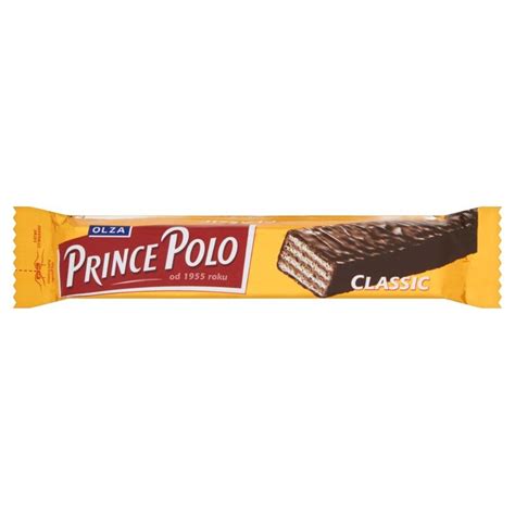 Olza Prince Polo Classic Kruchy Wafelek Z Kremem Kakaowym Oblany