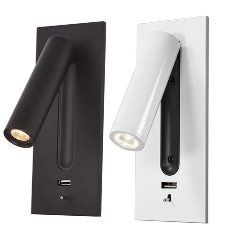 ZEROUNO Wall Light Bed Headboard Reading Lights LED Wall Lamps 5V 2 1A