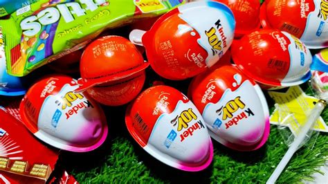 Satisfying Yummy 1000 Kinder Joy Surprise Egg Toys Opening A Lot Of